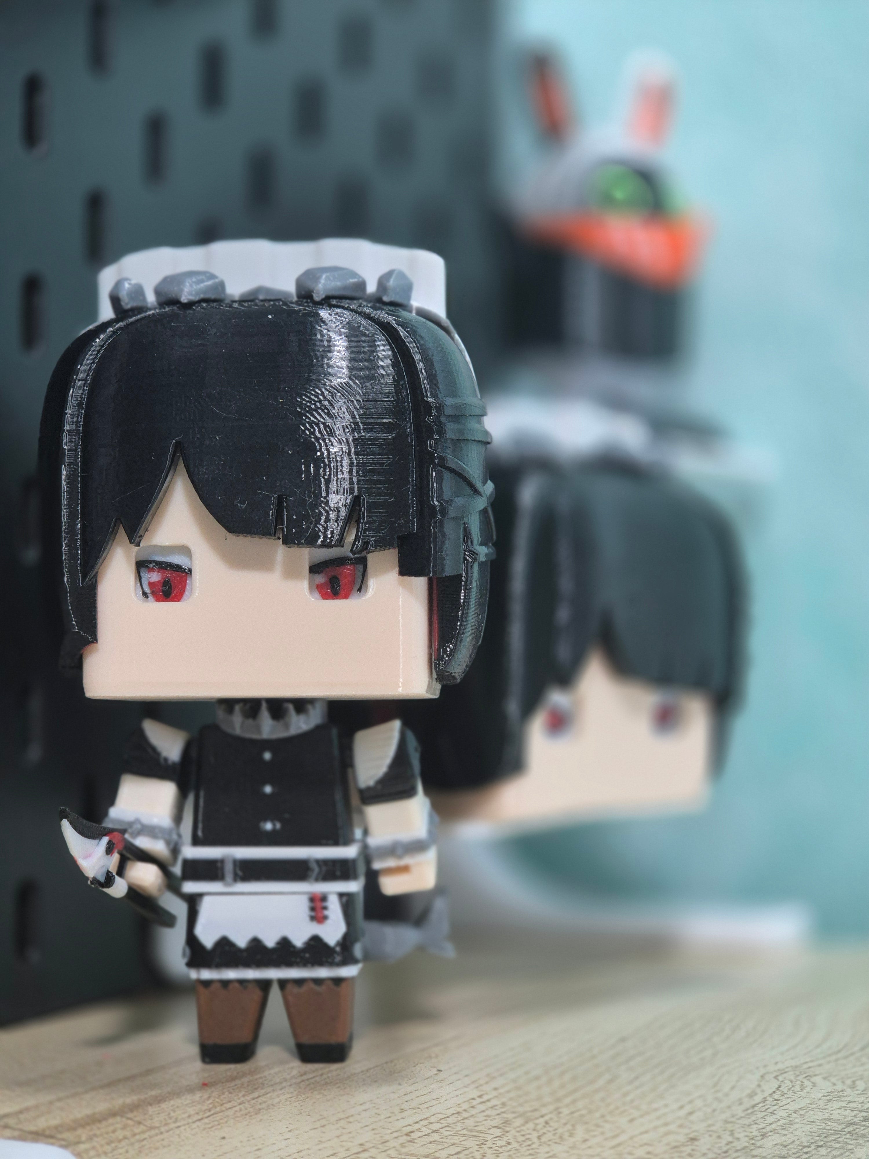 Chibi ELLEN JOE Figurine, 3D Printed, FANMADE – Chibi by 3DEE