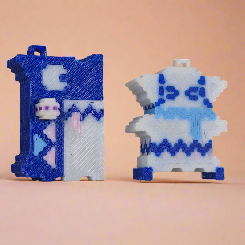 ITZPAPA CITLALIN Keychain, 3D Printed, FANMADE – Chibi by 3DEE